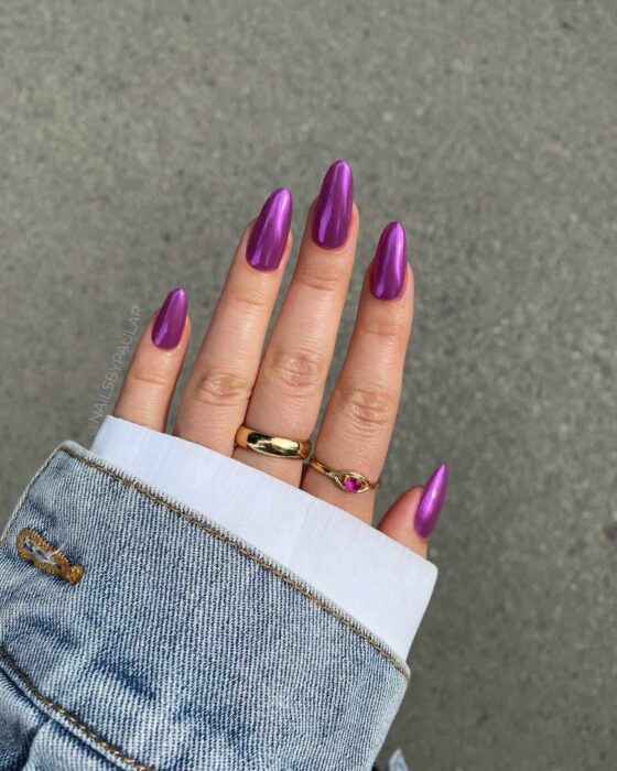 Purple Majesty: 30+ Trendsetting Purple Nail Art Ideas - Flo's Blog