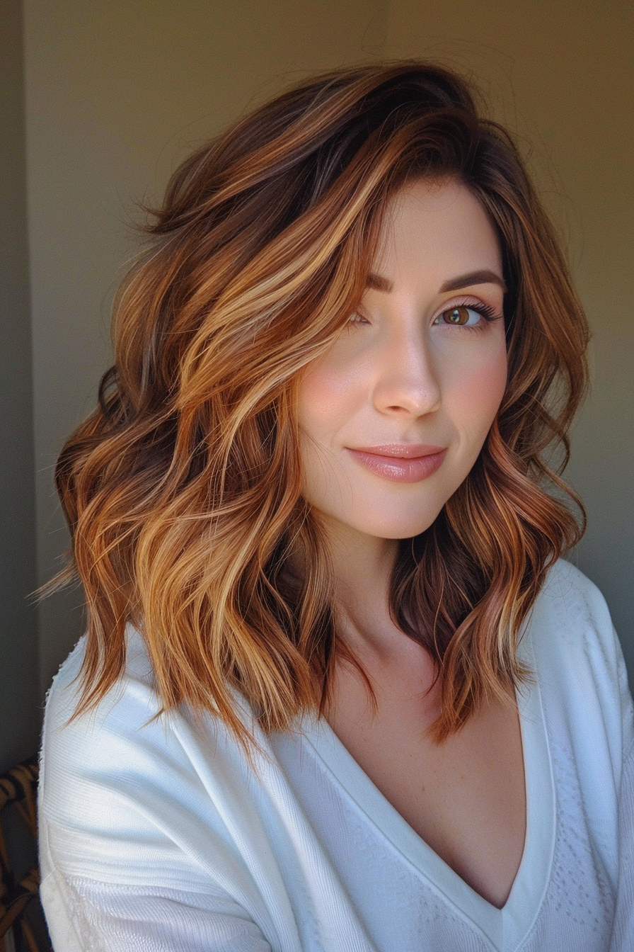 40+ Gorgeous Brown Hair and Highlights Ideas - Flo's Blog