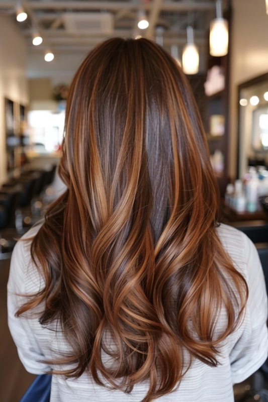 40+ Gorgeous Brown Hair and Highlights Ideas - Flo's Blog