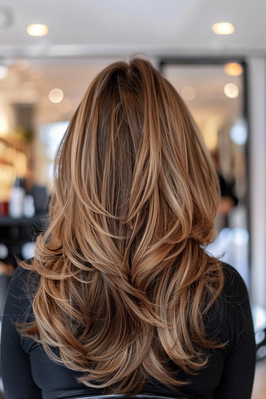 40+ Gorgeous Brown Hair and Highlights Ideas - Flo's Blog