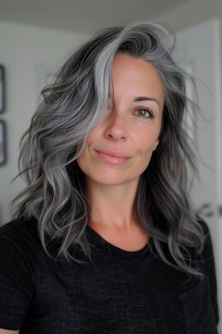 Stunning Salt And Pepper Hair Inspo For Women Of All Ages Flos Blog