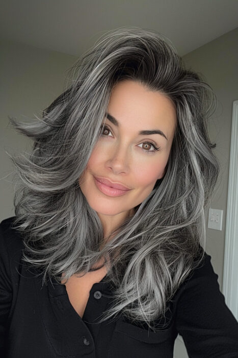 Stunning Salt and Pepper Hair Inspo for Women of All Ages - Flo's Blog