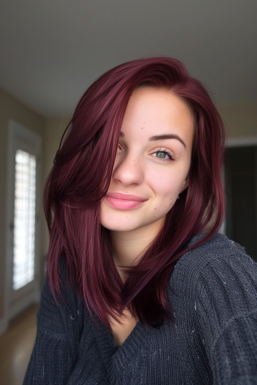 The Hottest Shades of Burgundy Hair Color for 2024 - Flo's Blog
