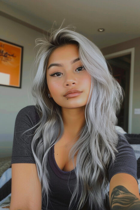 40+ Silver Hairstyles That Look Amazing On Anyone - LaylaShine