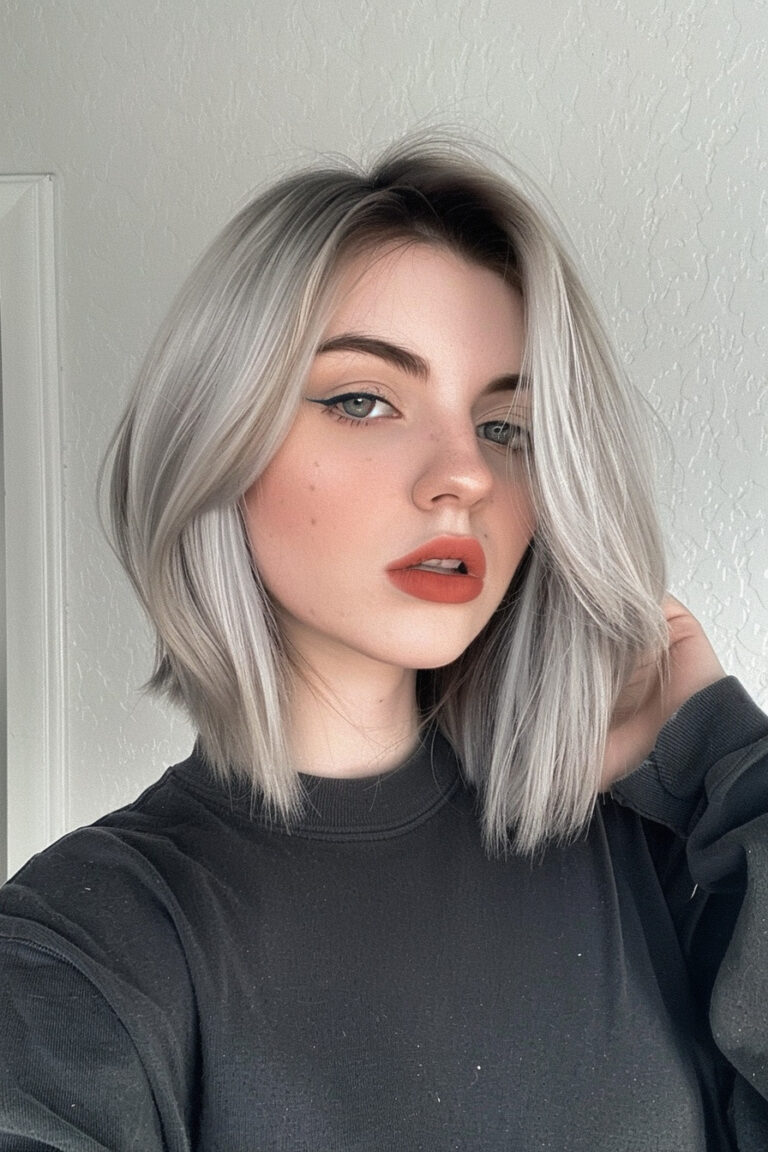 40+ Silver Hairstyles That Look Amazing On Anyone - LaylaShine