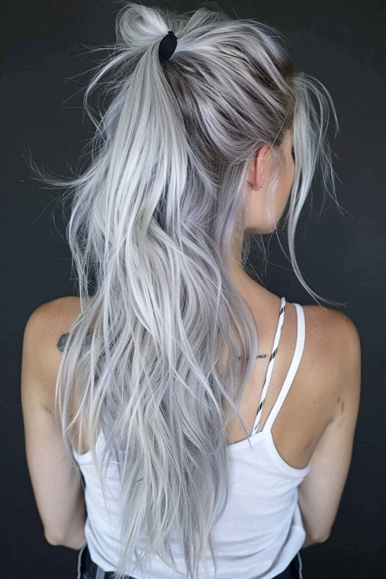 40+ Silver Hairstyles That Look Amazing On Anyone - LaylaShine