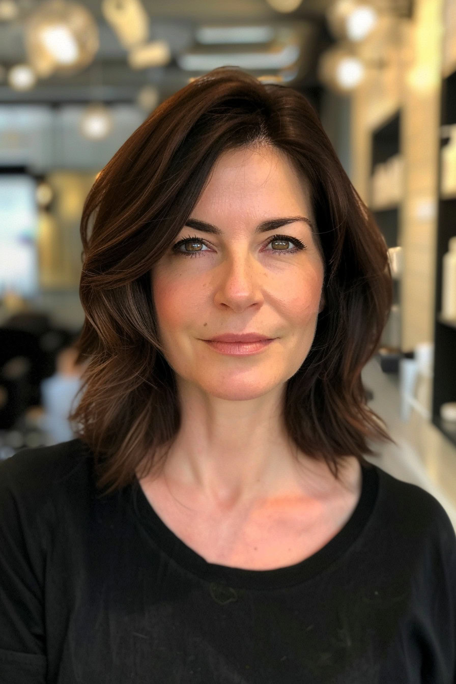 40+ Chic Shoulder-Length Hair Ideas To Refresh Your Look This Year ...