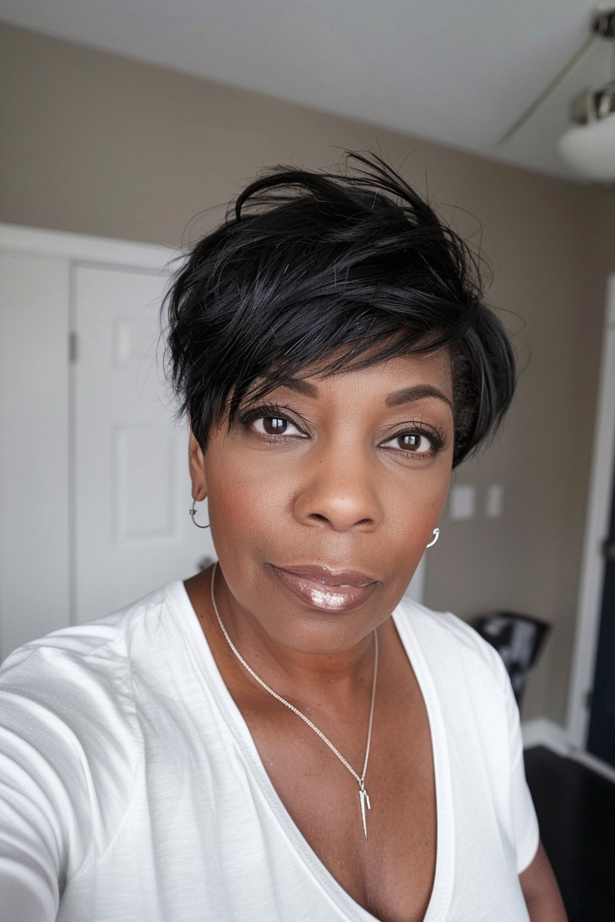 40+ Messy Short Hair Ideas for Fabulous Women Over 50 - Flo's Blog