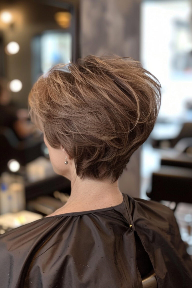 40+ Messy Short Hair Ideas for Fabulous Women Over 50 - Flo's Blog