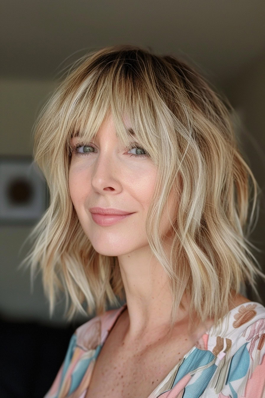 40+ Chic Shoulder-Length Hair Ideas To Refresh Your Look This Year ...