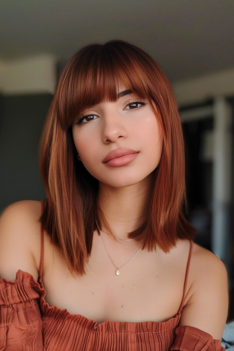 40+ Chic Shoulder-Length Hair Ideas To Refresh Your Look This Year ...