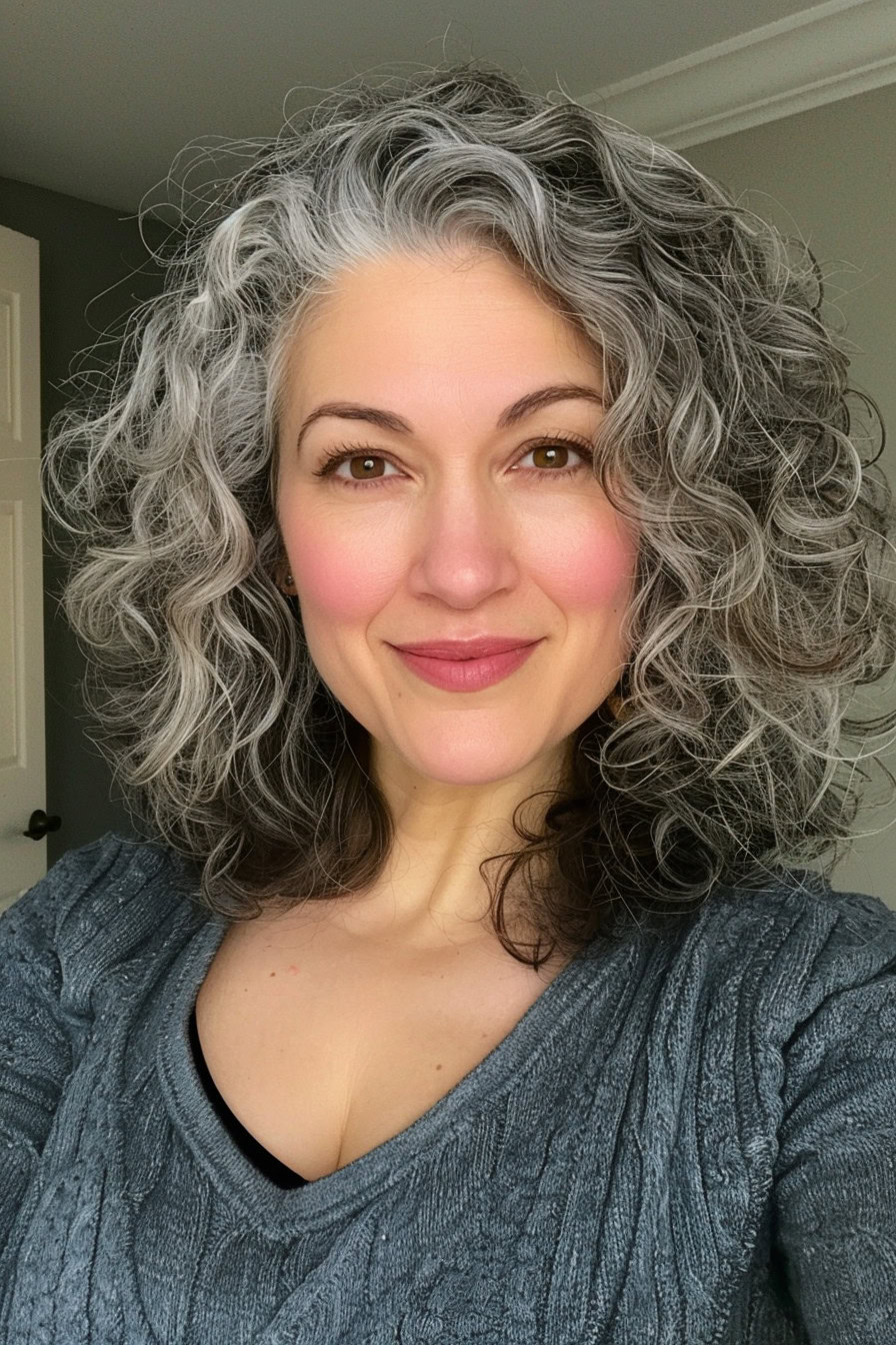 25 Examples of Transitioning to Gray Hair That'll Make You Want To Ditch the Dye - Flo's Blog