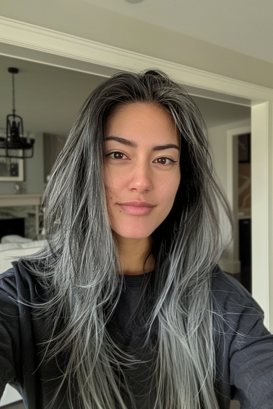 25 Examples Of Transitioning To Gray Hair That'll Make You Want To ...