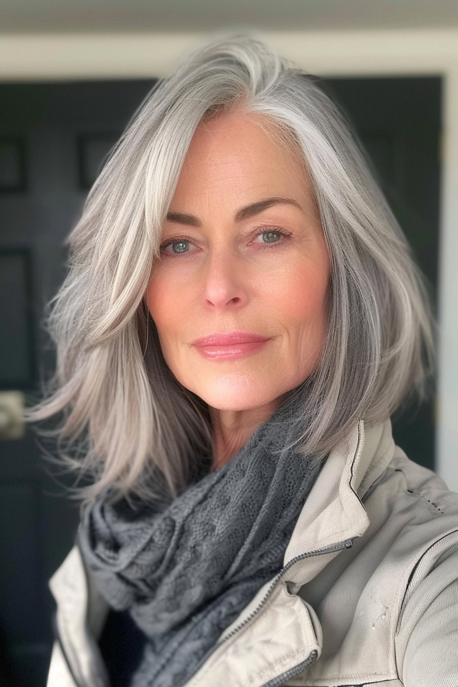 25+ Gorgeous Layered Haircut Ideas For Women Over 50 - LaylaShine