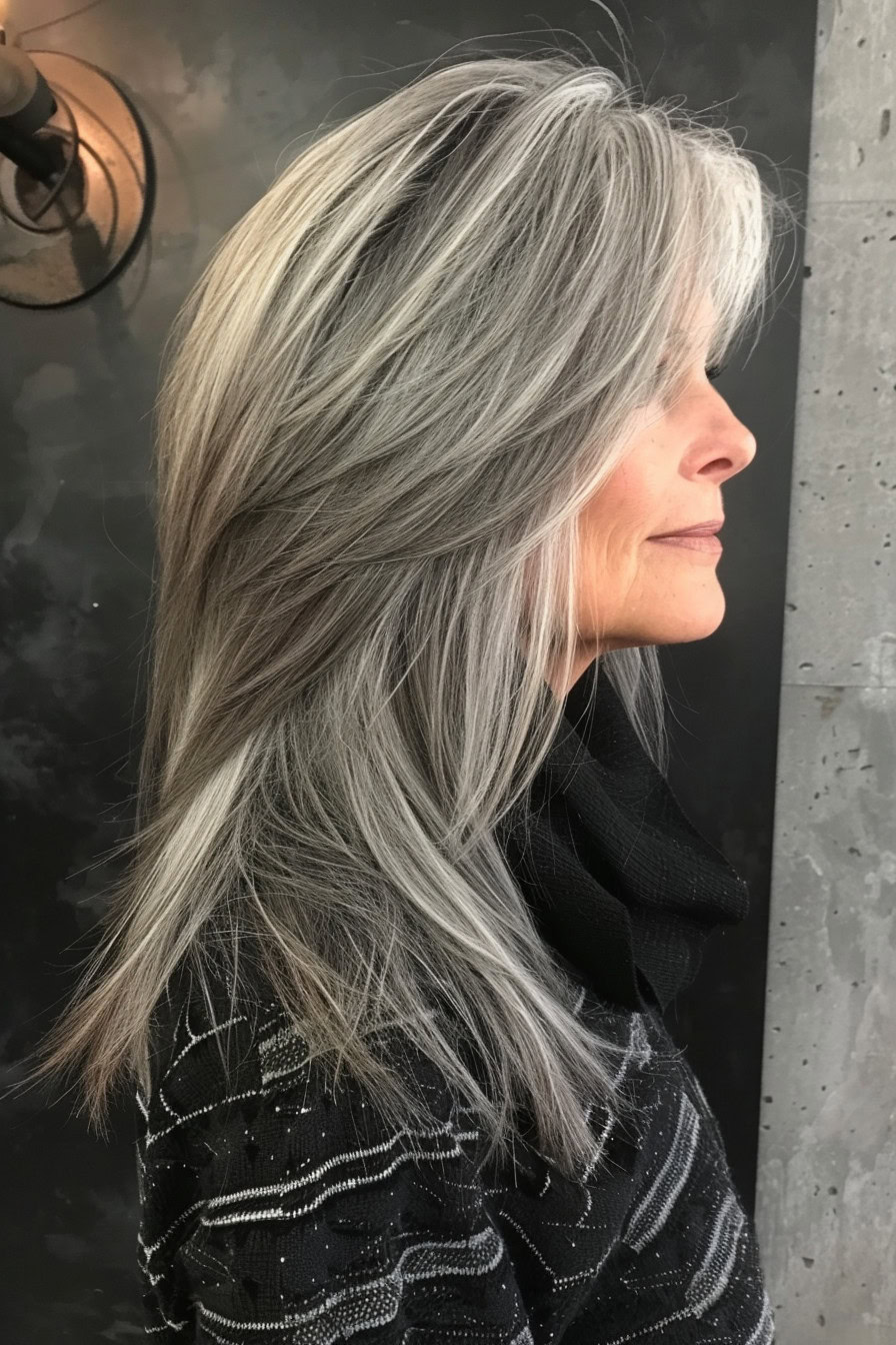 25+ Gorgeous Layered Haircut Ideas for Women Over 50 - Flo's Blog