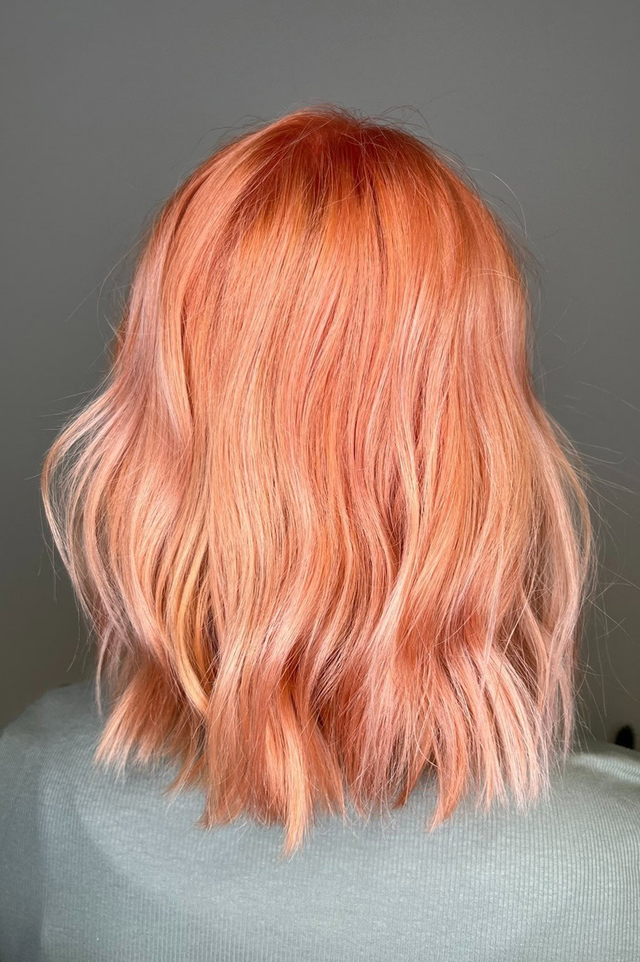 25+ Cute Peach Hair Colors You Have To See Now - Flo's Blog