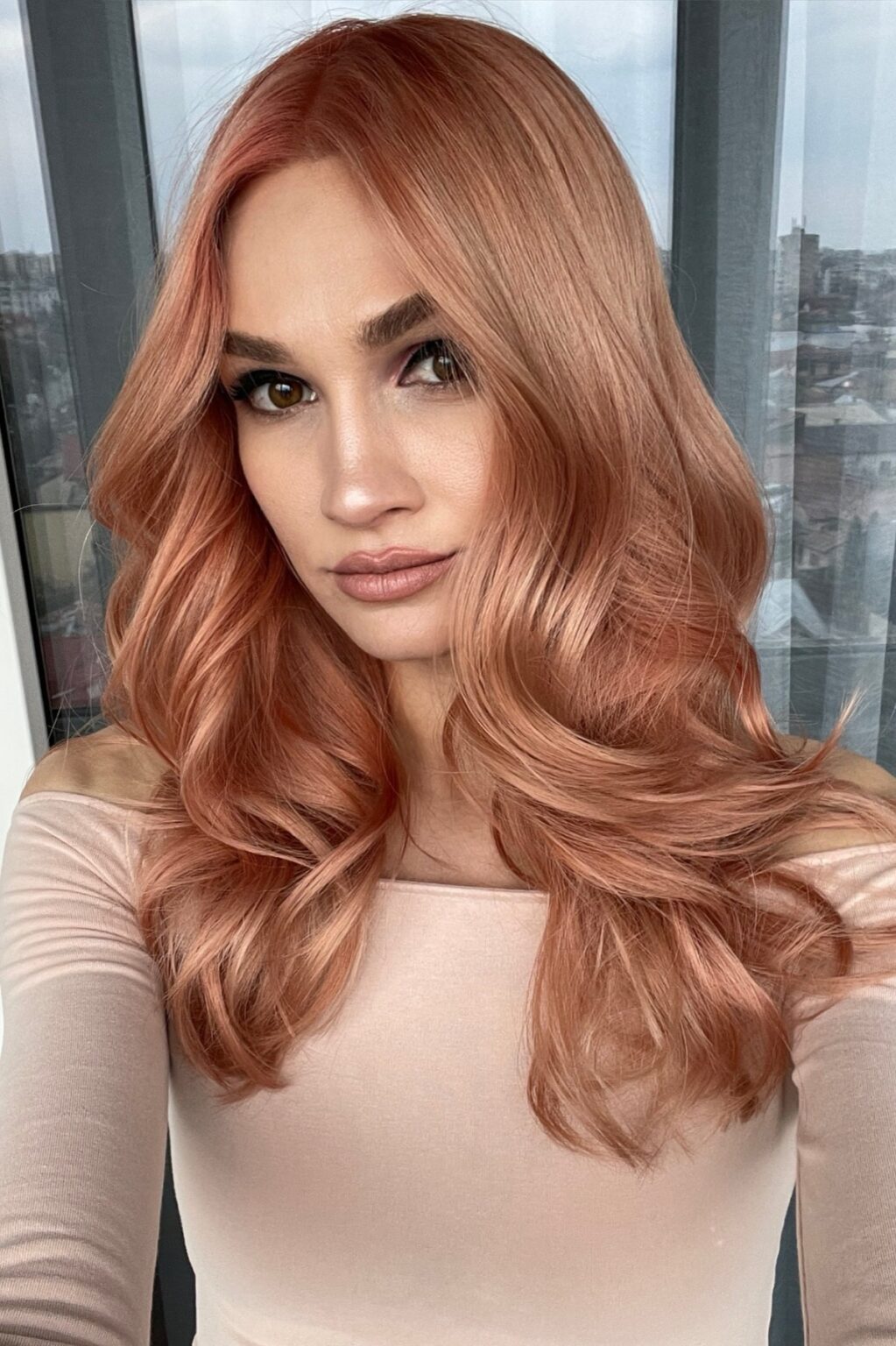 25+ Cute Peach Hair Colors You Have To See Now - Flo's Blog
