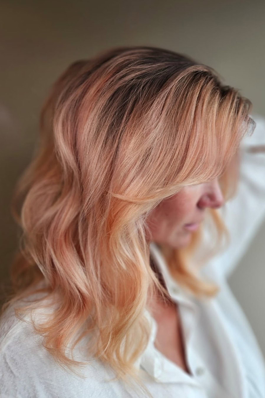 25+ Cute Peach Hair Colors You Have To See Now - Flo's Blog