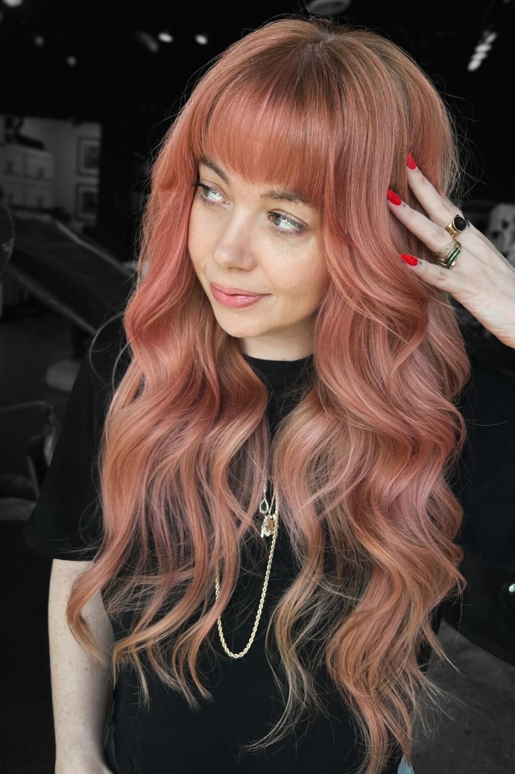 25+ Cute Peach Hair Colors You Have To See Now - Flo's Blog