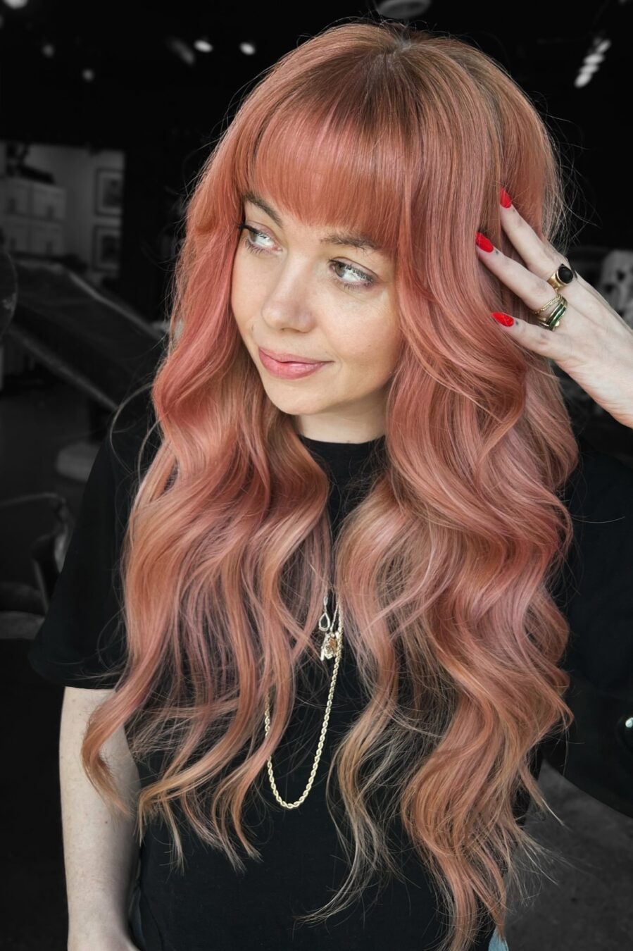 25+ Cute Peach Hair Colors You Have To See Now - Flo's Blog