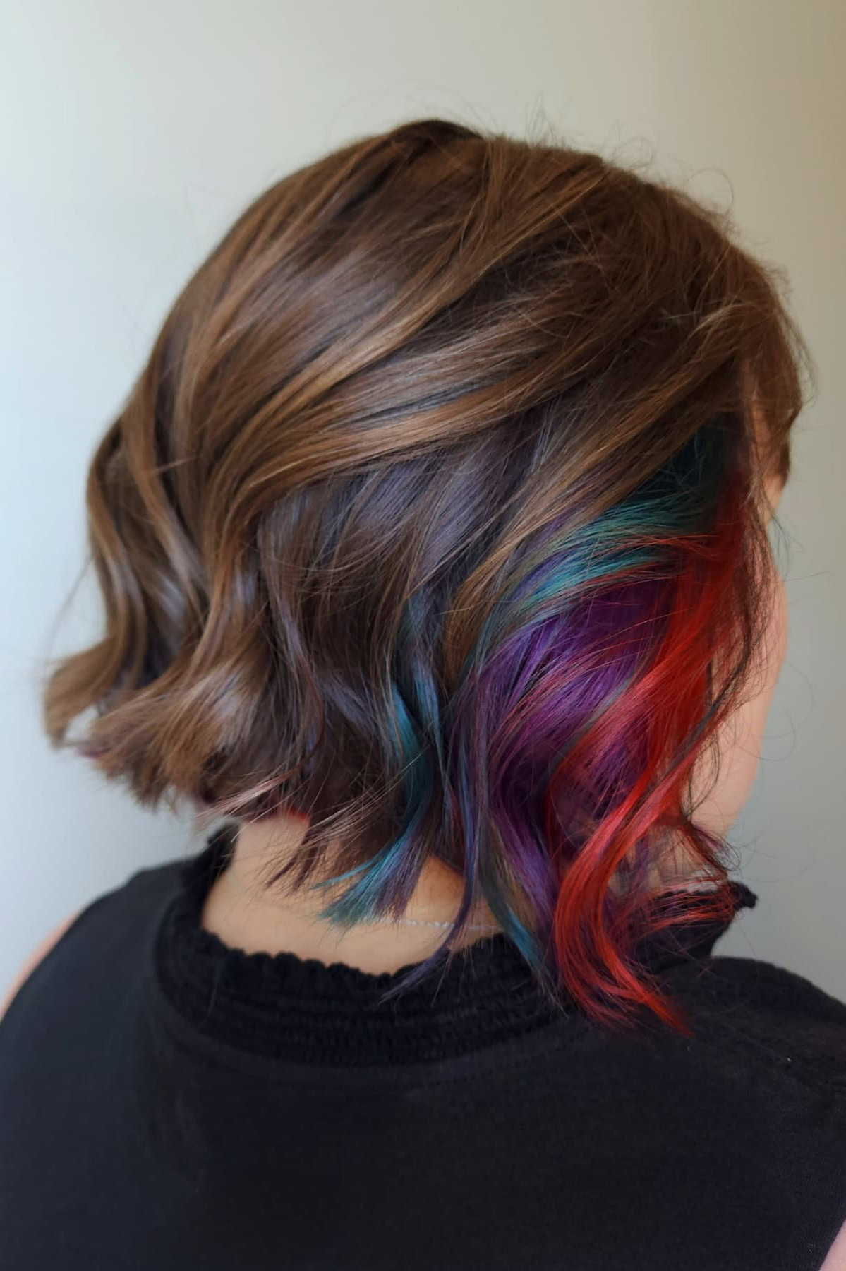 25+ Fun & Gorgeous Peekaboo Hair Color Ideas For Some Added Personality ...