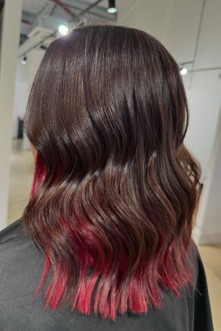 25+ Fun & Gorgeous Peekaboo Hair Color Ideas for Some Added Personality ...
