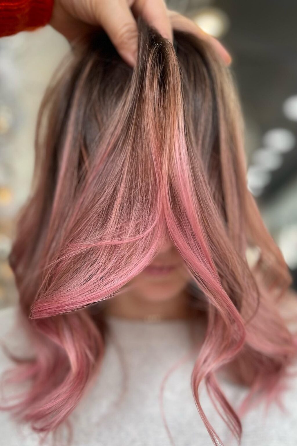 25+ Gorgeous Pink Highlights Ideas for Blonde, Brown, and Black Hair ...