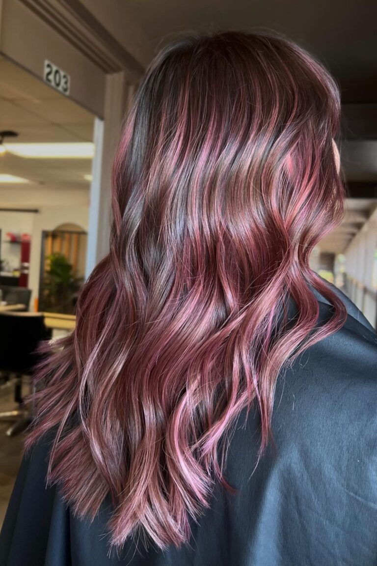 25+ Gorgeous Pink Highlights Ideas for Blonde, Brown, and Black Hair ...