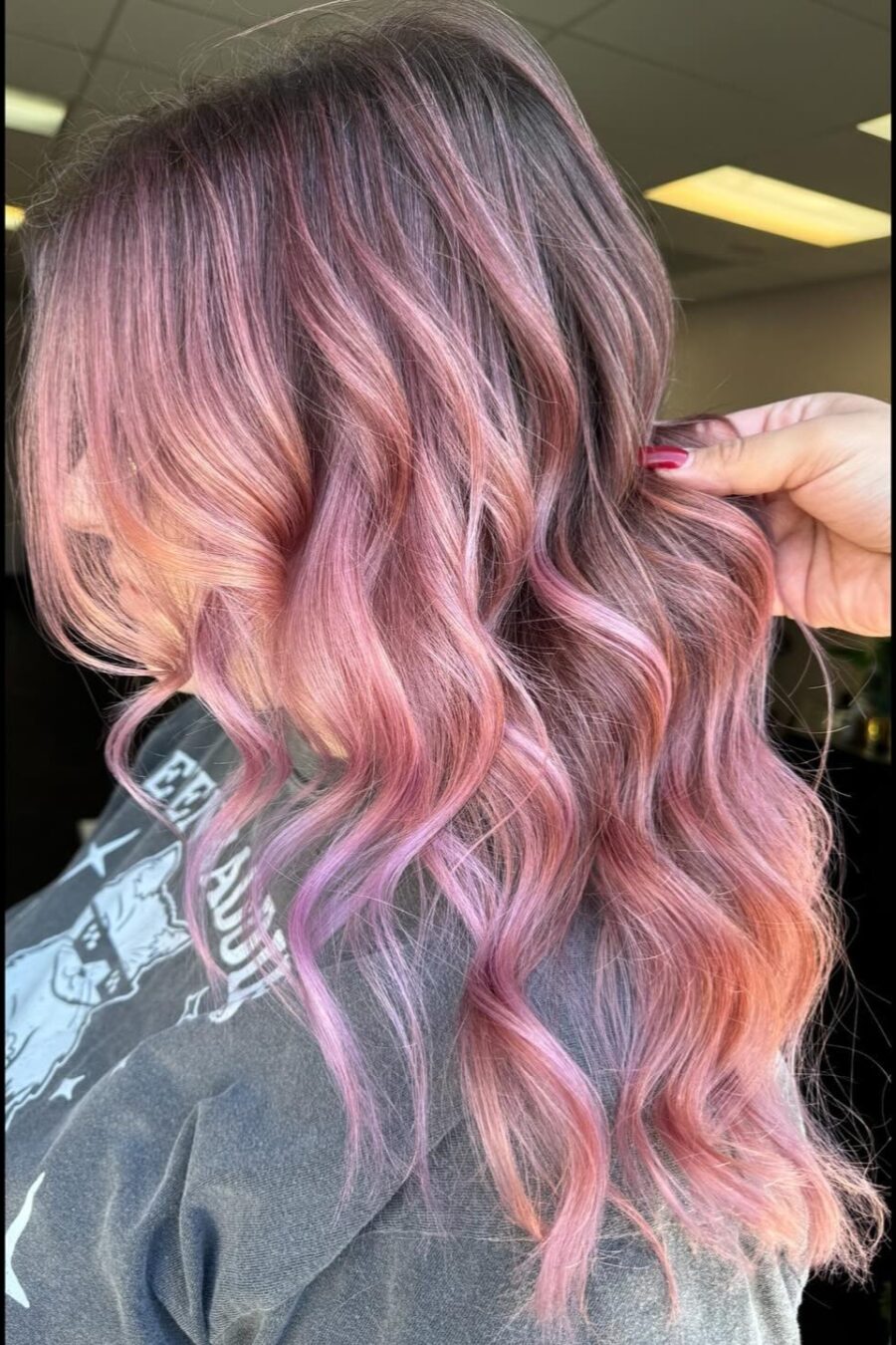 25+ Gorgeous Pink Highlights Ideas for Blonde, Brown, and Black Hair ...