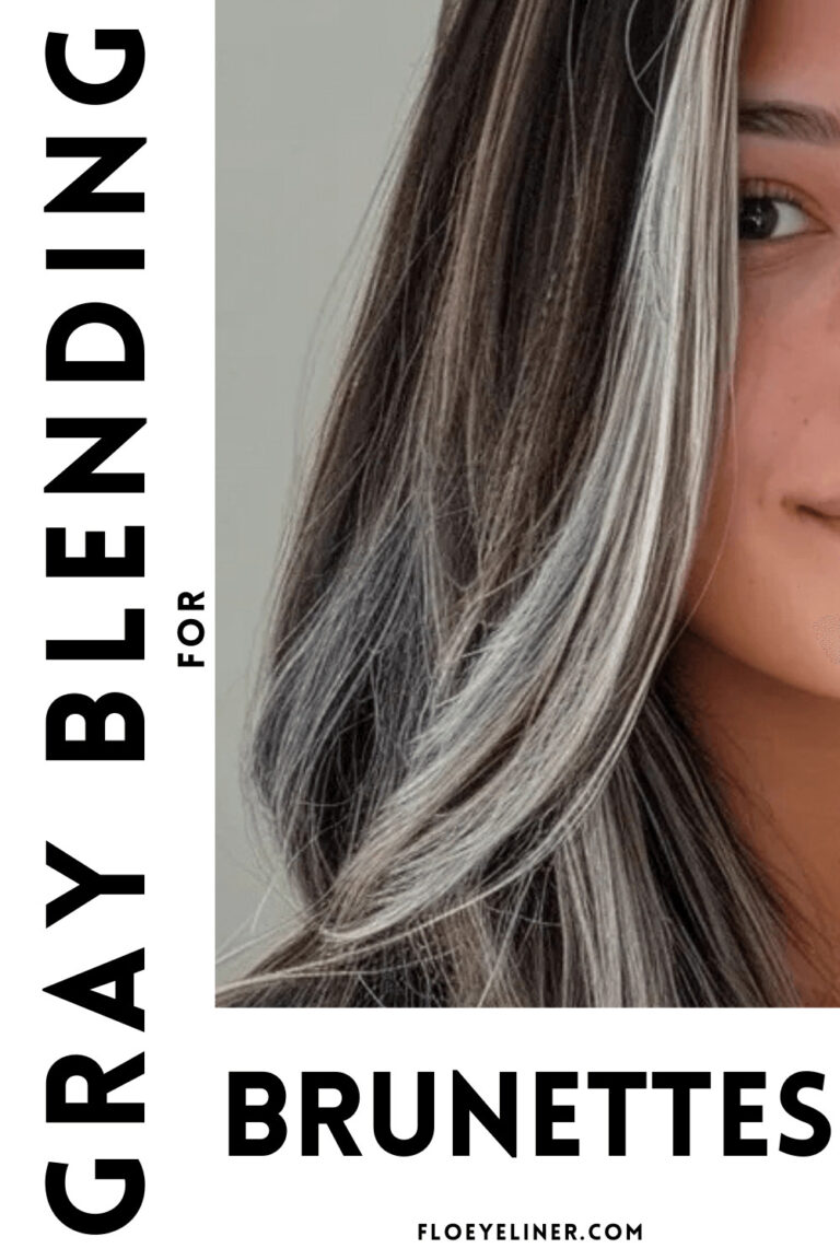 25+ Beautiful Brunette Grey Blending Ideas For Women Of All Ages ...