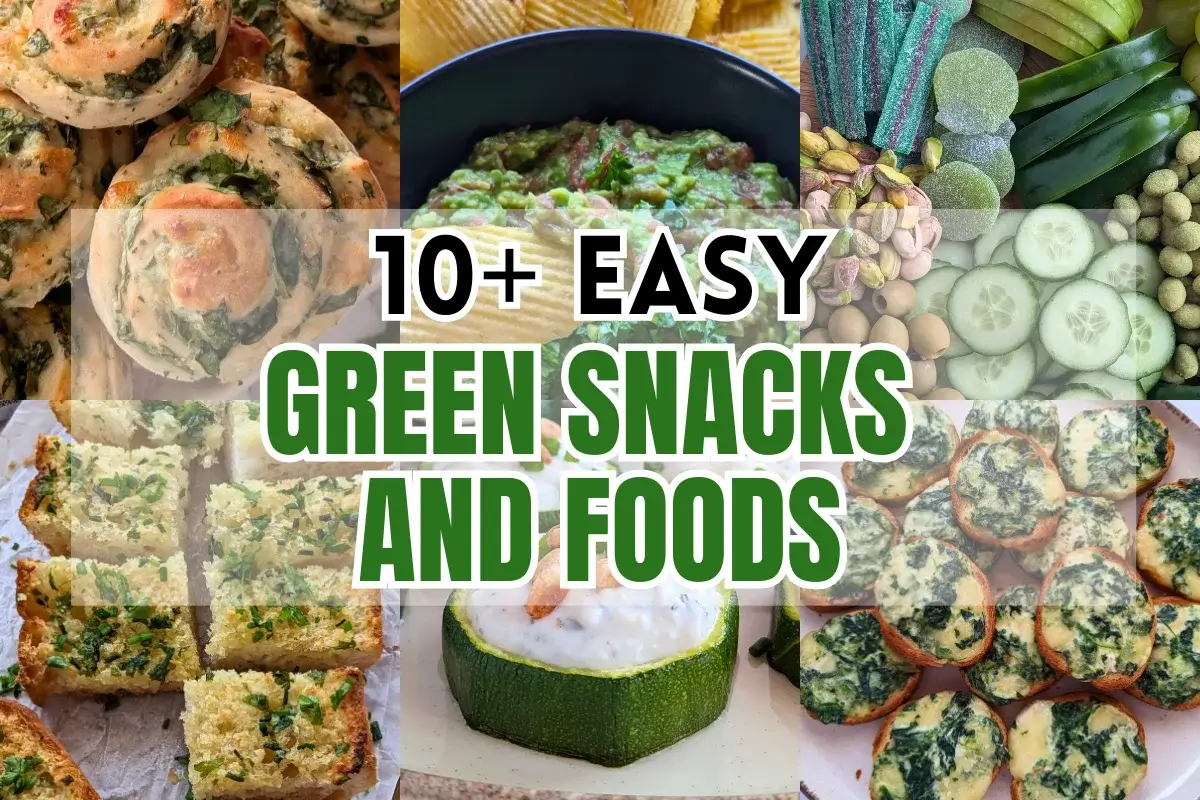 10+ Green Snacks and Foods Perfect for Color Parties - Flo's Blog